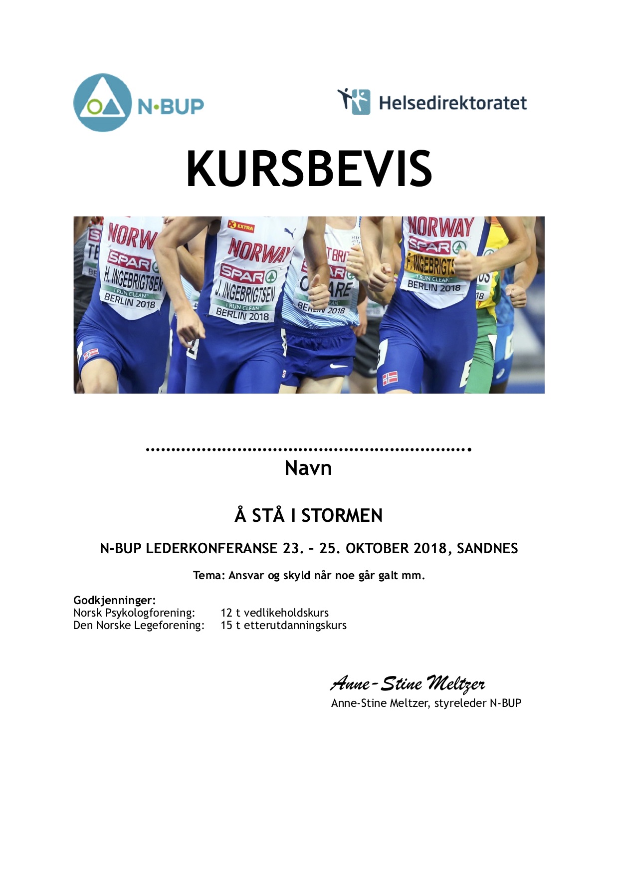 Kursbevis Archives - N-BUP